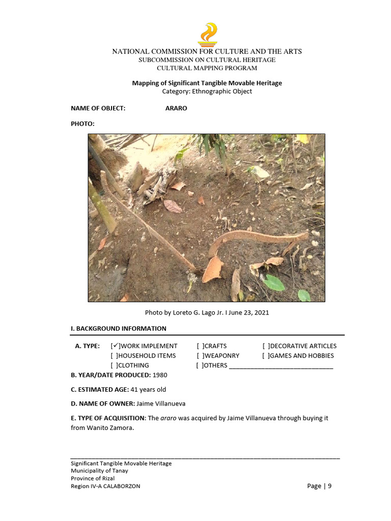 Araro: A Key Farming Heritage Tool | PDF | Plough | Agriculture