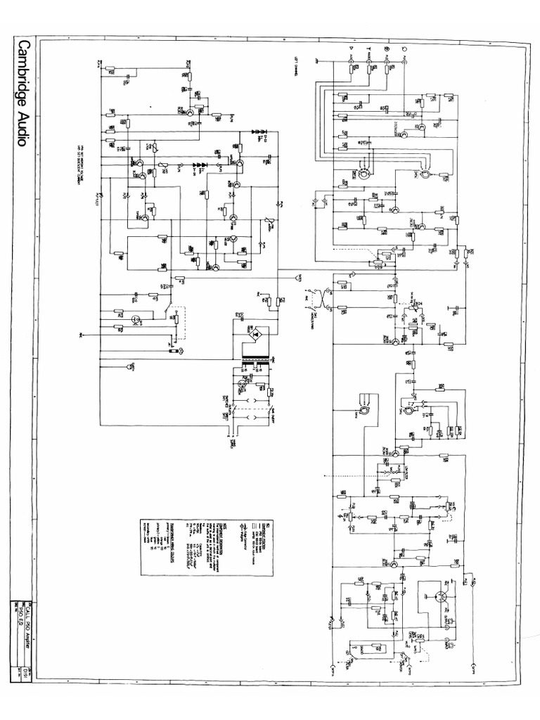 cambridge-audio-p50-v1-integrated-amplifier-schematic | PDF