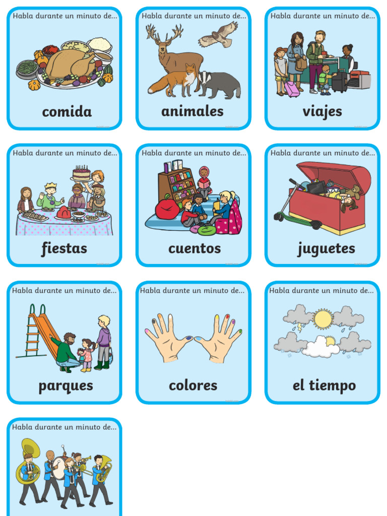 Temas Diversos para Conversaciones Cortas | PDF | Hogar, jardinería y ...