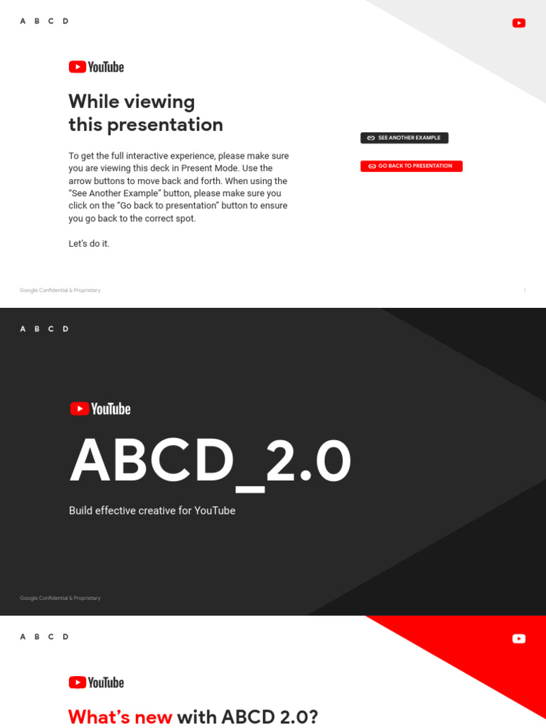 ABCD 2.0 Framework for YouTube Ads | PDF | Brand | Advertising