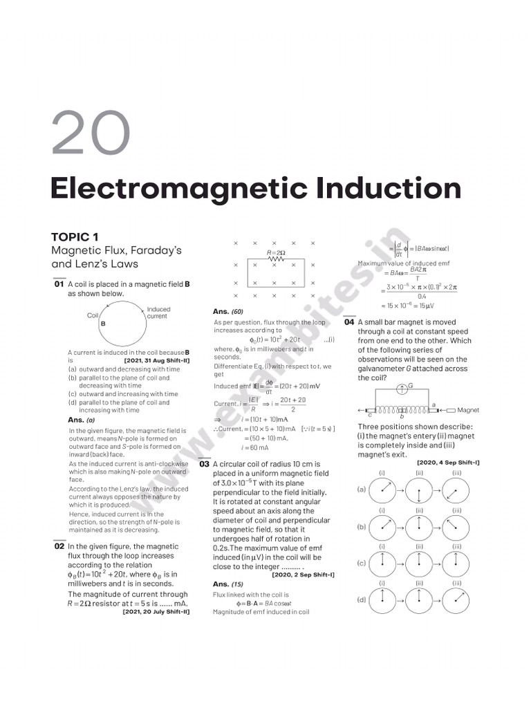 20 Yrs JEE-Mains Physics Arihant | PDF