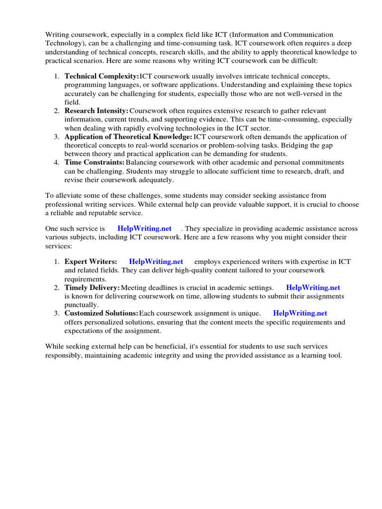 Ict Coursework Activity 4 | PDF | Educational Technology | Theory