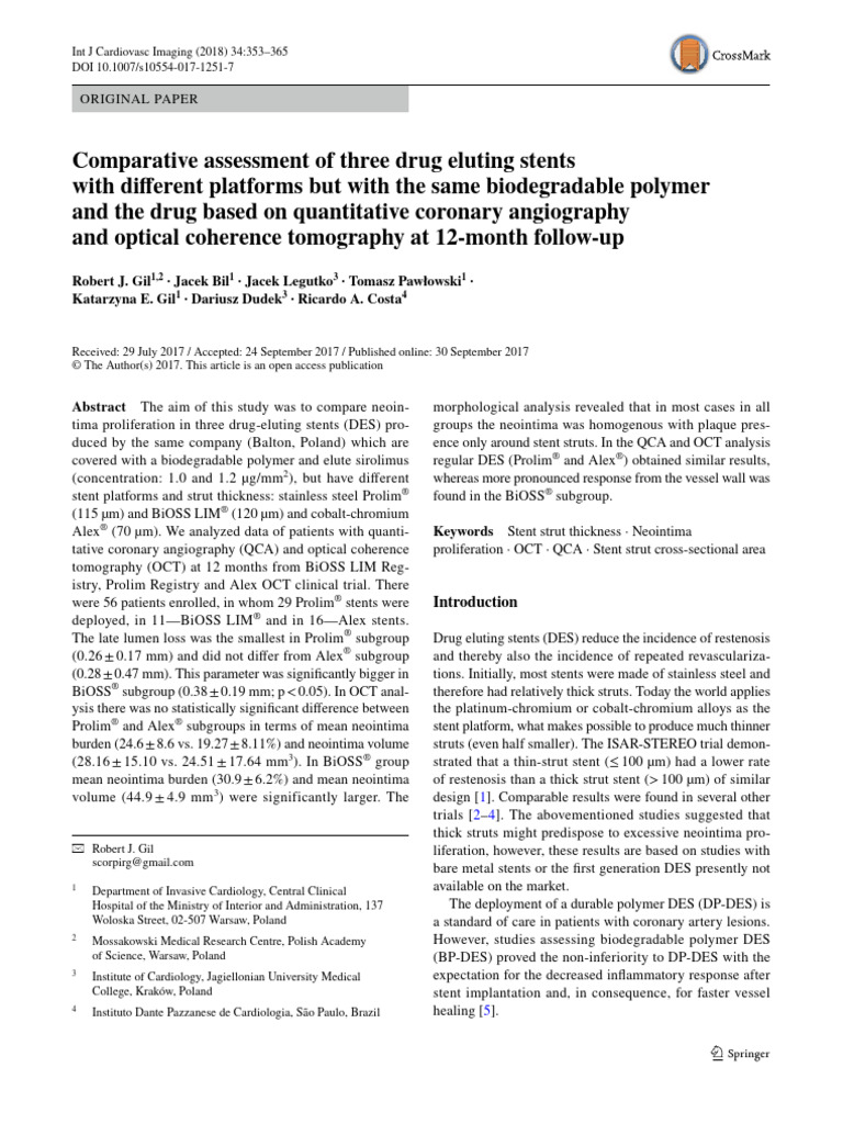 2017 Comparative Assessment of 3 DES With Different Platforms But With ...