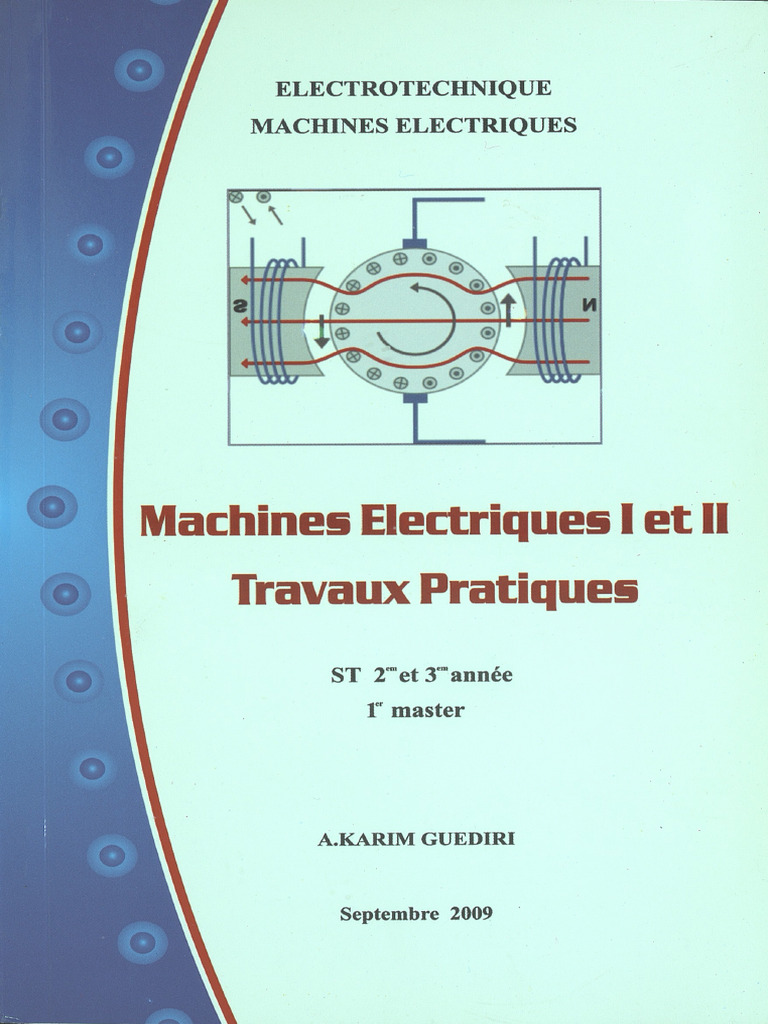Machines Electriques I Et II Travaux Pratiques | PDF