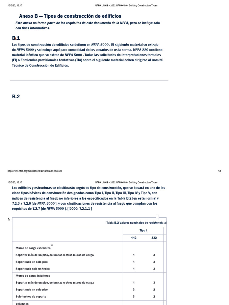 NFPA LiNK® - 2022 NFPA-409 - Building Construction Types | Descargar ...
