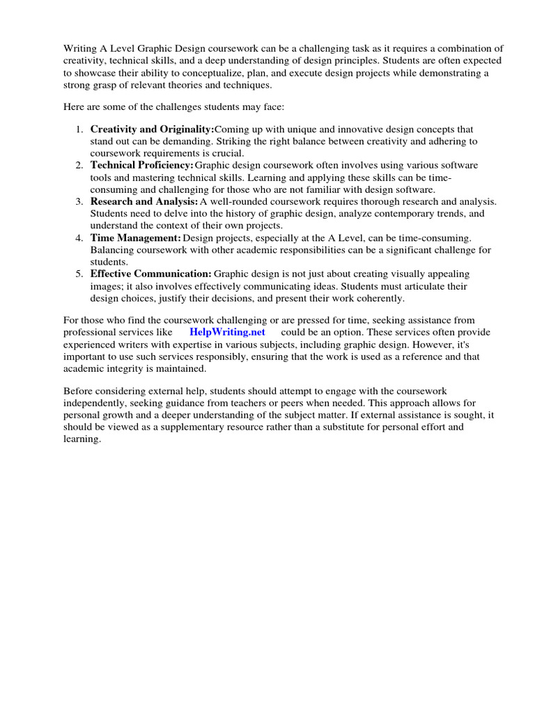 A Level Graphic Design Coursework | PDF | Graphic Design | Thesis