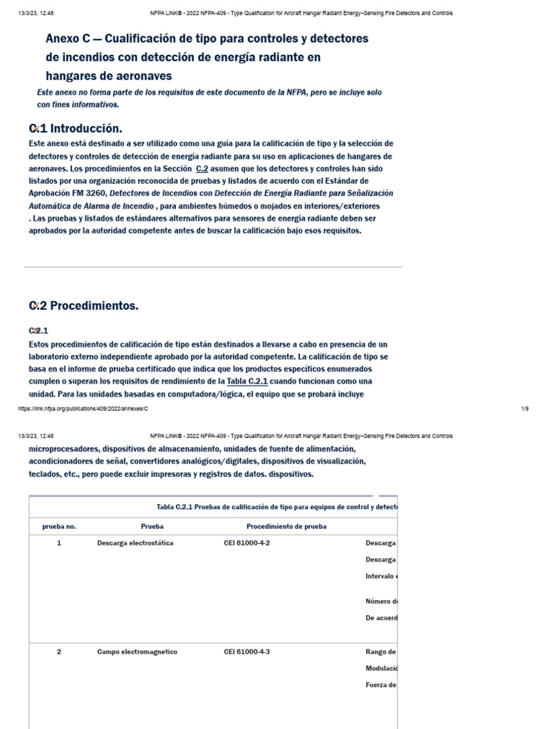 NFPA LiNK® - 2022 NFPA-409 - Type Qualification For Aircraft Hangar ...