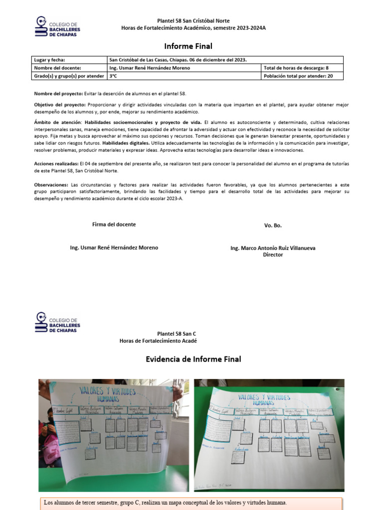 Informe Final - Evidencia - Mapa Conceptual | PDF | Cognición