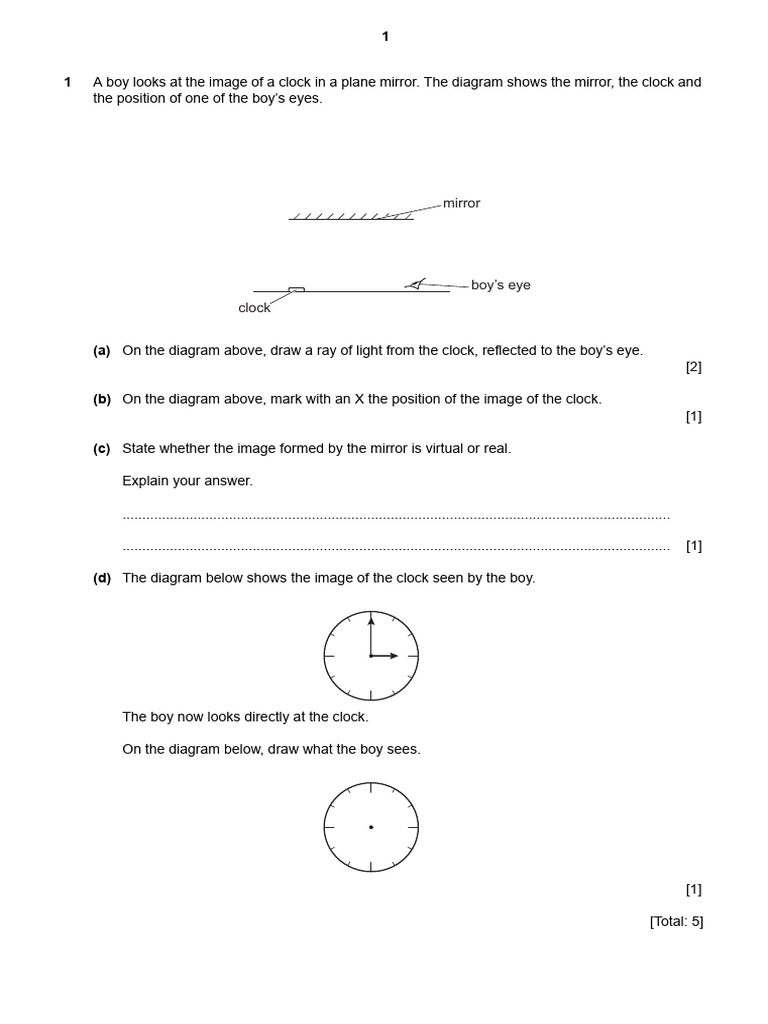 Exercises For Light and Waves Exam | PDF | Waves | Refraction