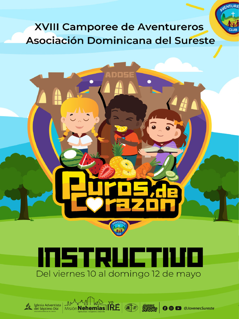 Instructivo de Aventureros ADOSE 2024 | PDF | Canciones | Amor