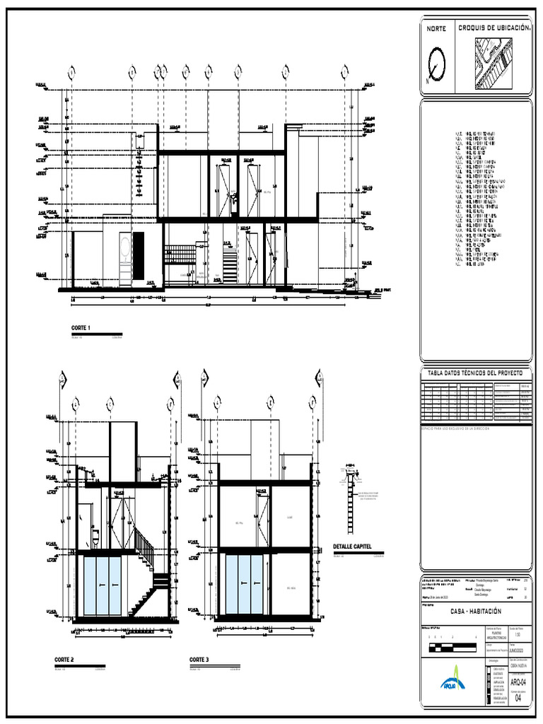 01 Arquitectonico l20 SD Propuesta-Arq-04 | PDF