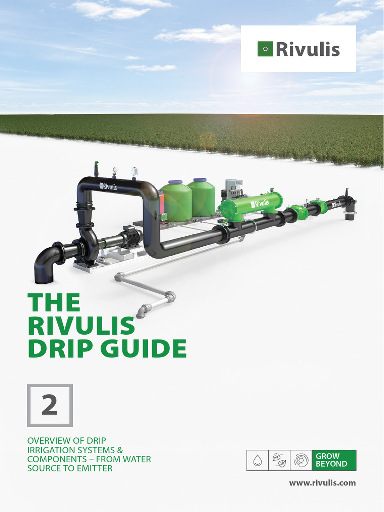Rivulis Drip Guide Book 2 20230209 Eng-Webversion | PDF | Filtration | Pump