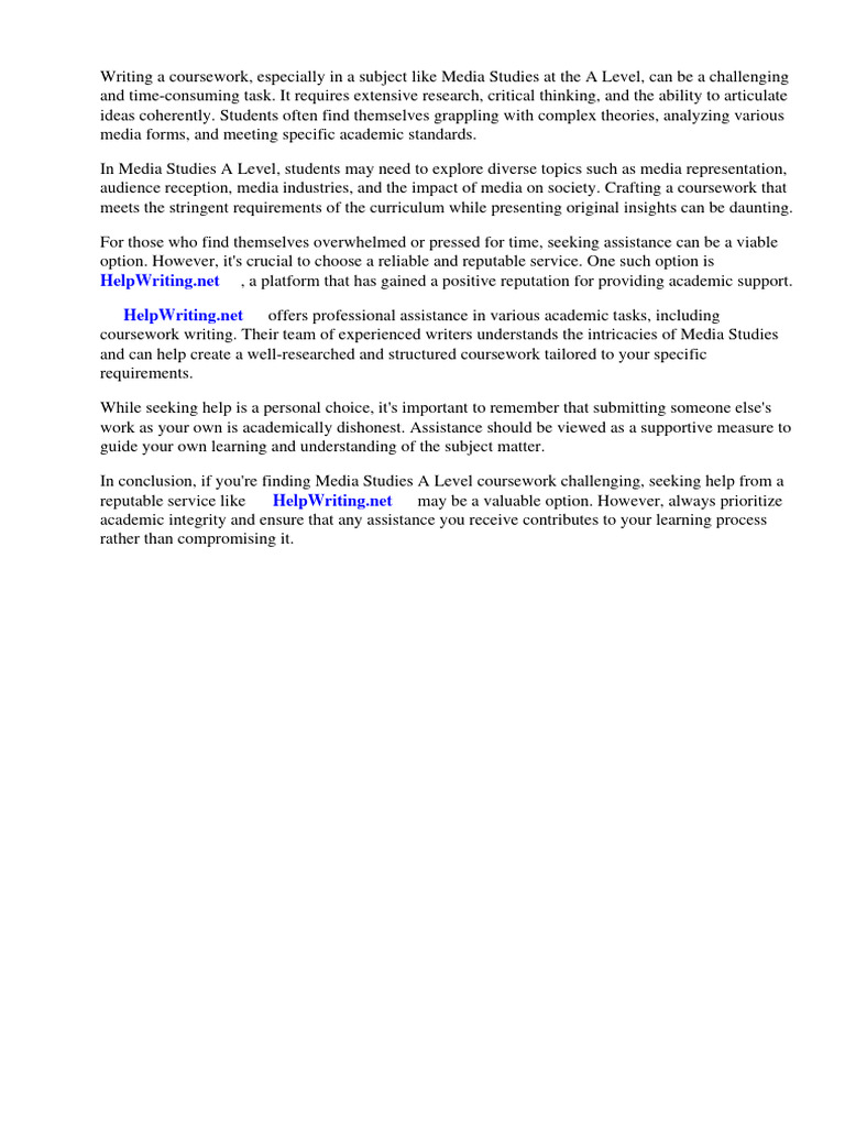 Media Studies A Level Coursework Ideas | PDF | Magazines | Genre