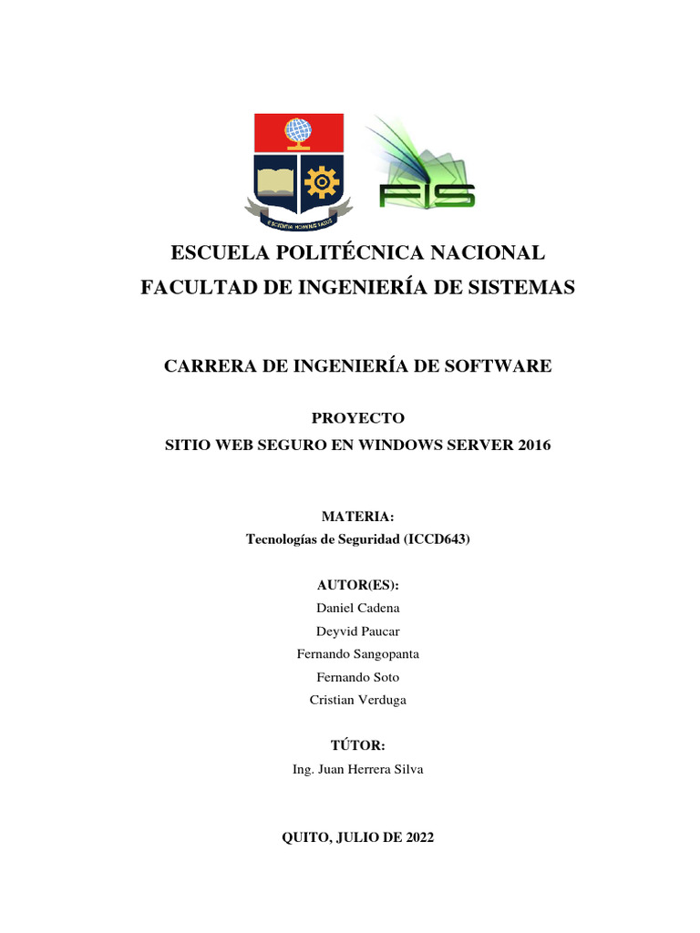 Proyecto TecnologíaSeguridad | PDF | sistema de nombres de dominio | Red mundial