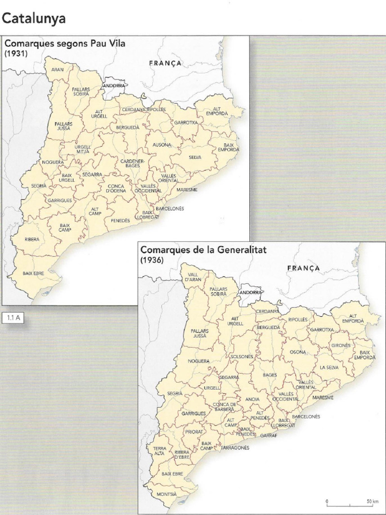 Les Comarques de La Catalunya Republicana | PDF
