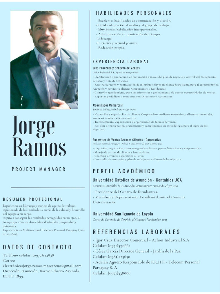 CV - Jorge Ramos | PDF