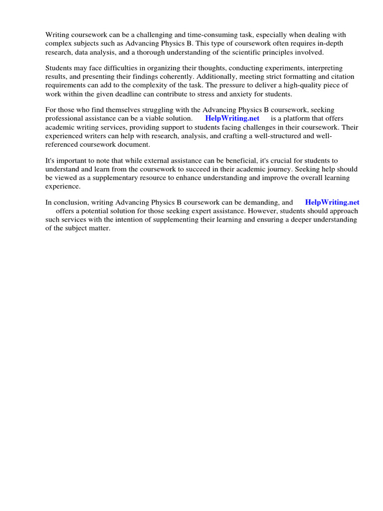 Advancing Physics B Coursework | PDF | Resonance | Oscillation