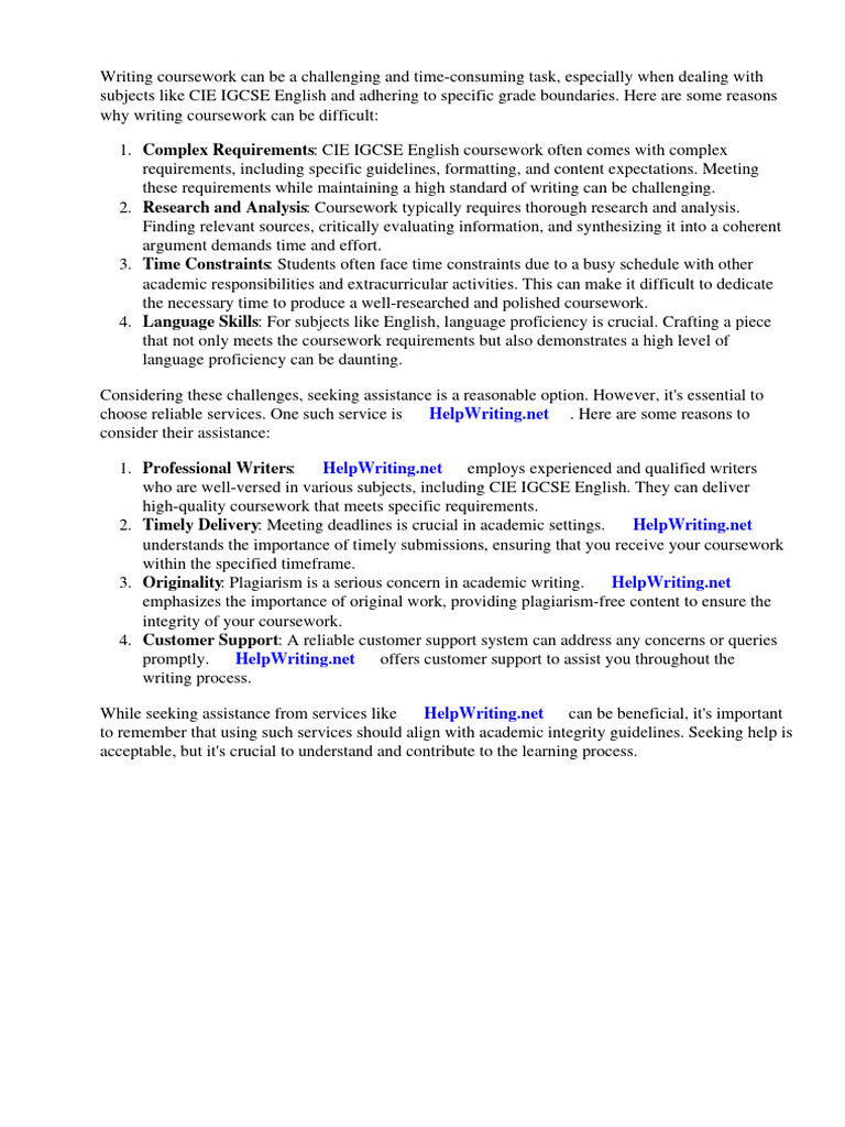 Cie Igcse English Coursework Grade Boundaries | Download Free PDF ... Cie Igcse English Coursework Grade Boundaries | Download Free PDF ...