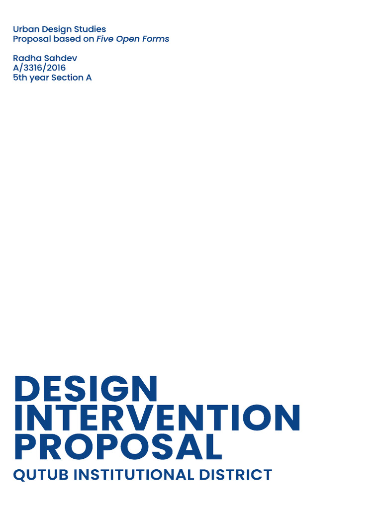 Design Interventions for Urban Spaces | PDF | Urban Design | Aesthetics