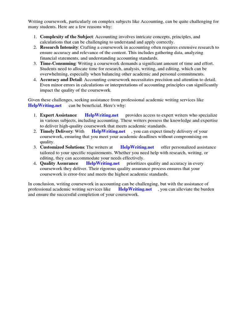 Accounting Degree Coursework | PDF | Accounting | Certified Public ...