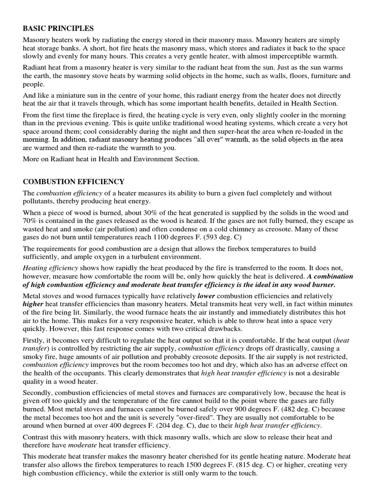 Basic Principles | PDF | Applied And Interdisciplinary Physics | Energy Technology