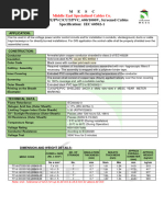 Mesc Instrumentation Data Sheet | PDF | Wire | Insulator (Electricity)