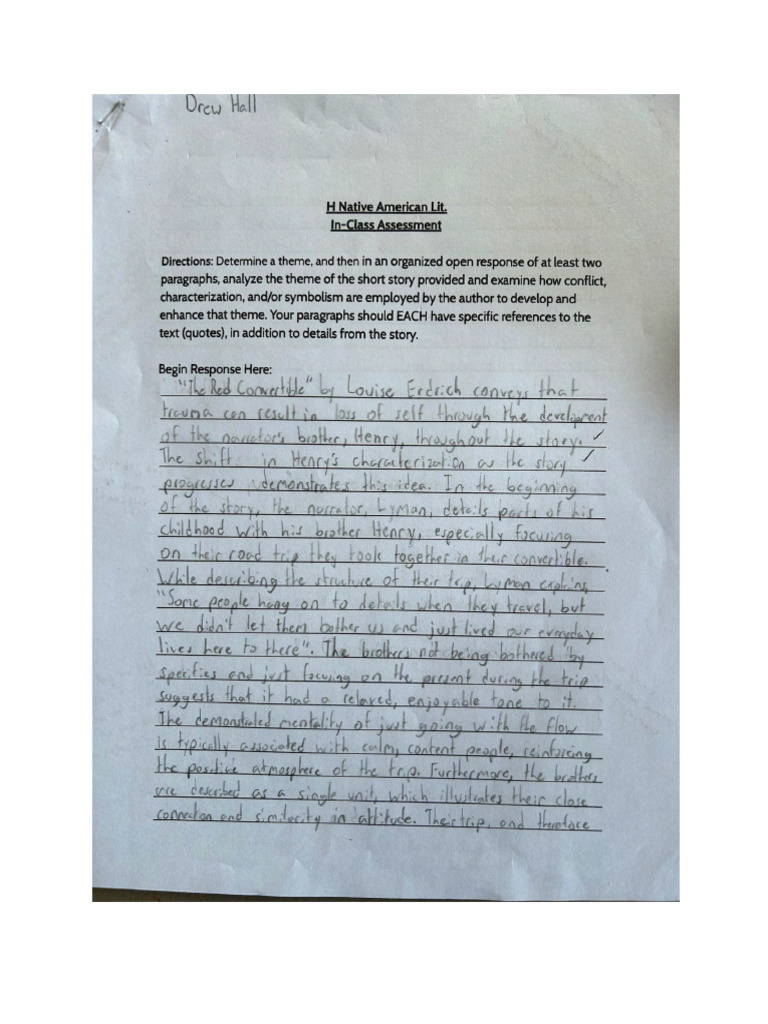 Compressed Native American Lit Writing | PDF