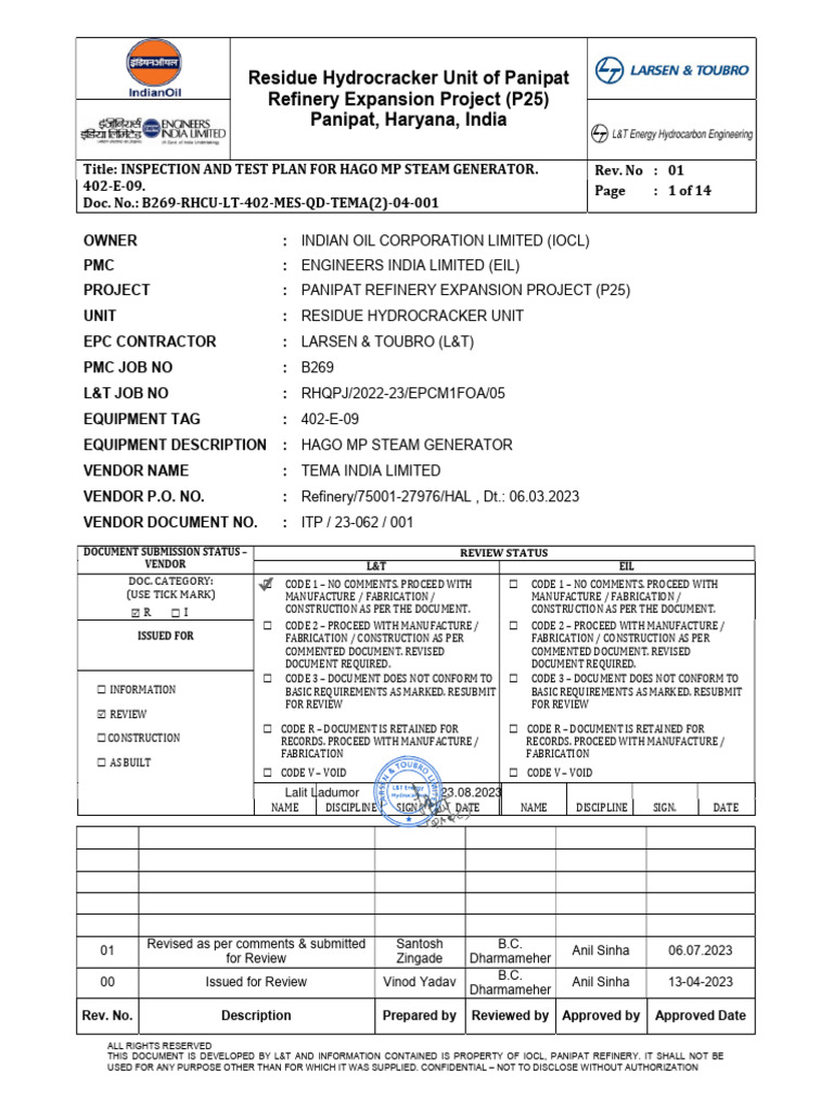 402-E-09 B269-Rhcu-Lt-402-Mes-Qd-Tema (2) - 04-001 | PDF ...