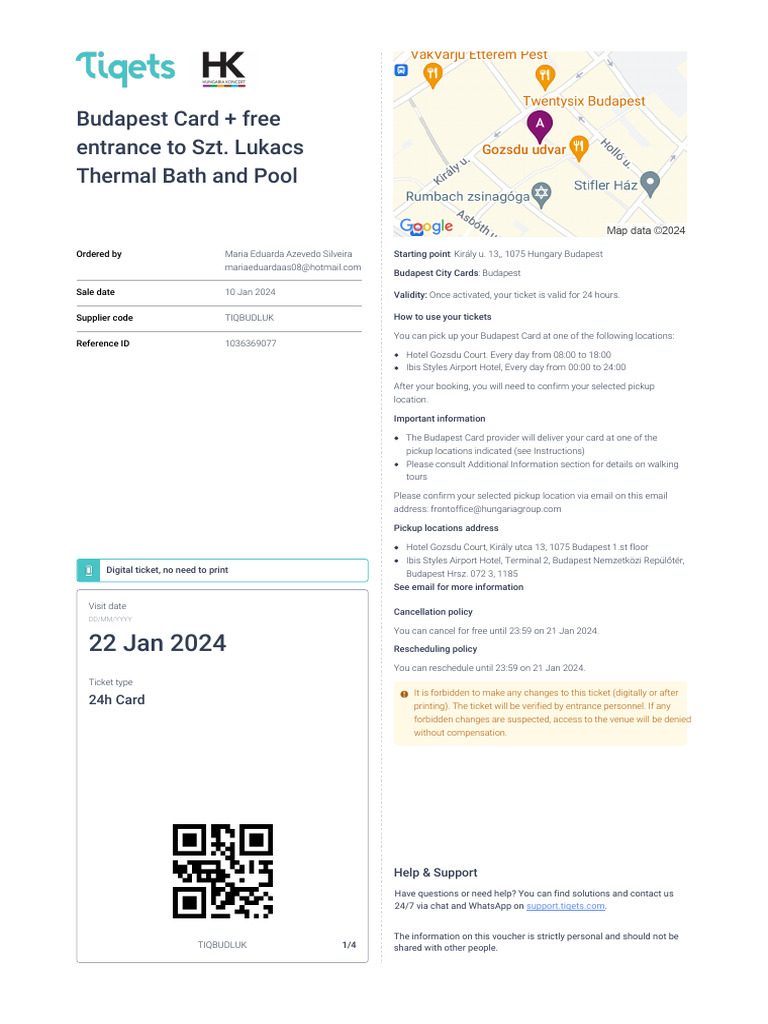 Voucher | PDF | Budapest