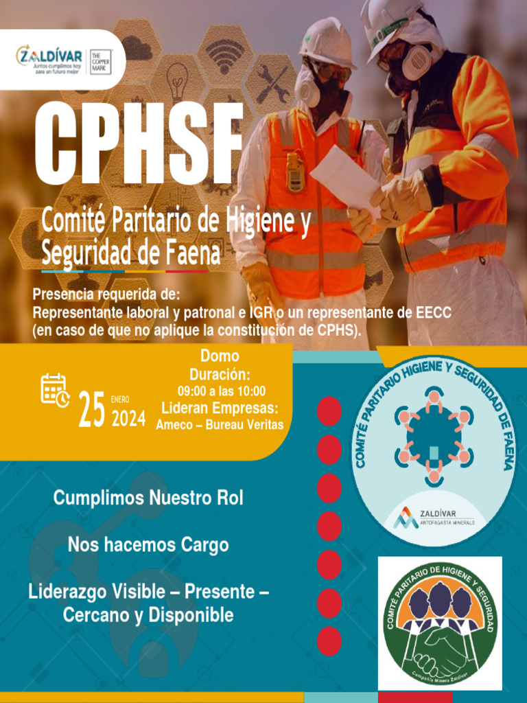 Invitación CPHS de Faena - Enero 2024 | PDF