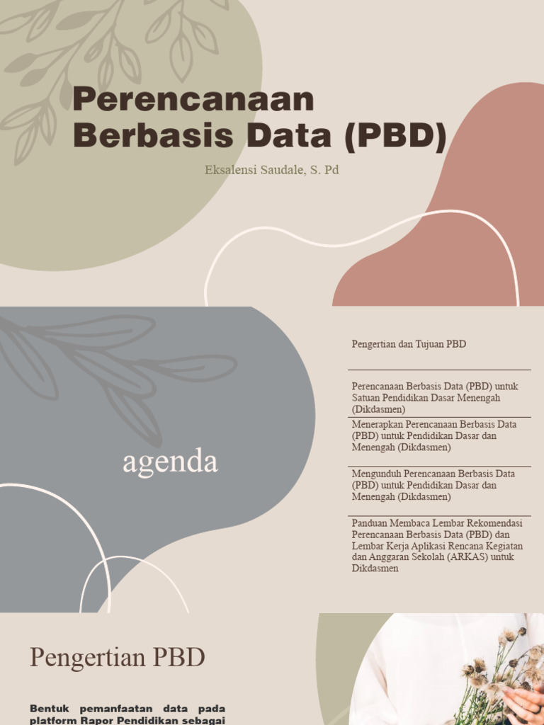 Materi Tentang Perencanaan Berbasis Data (PBD) | PDF