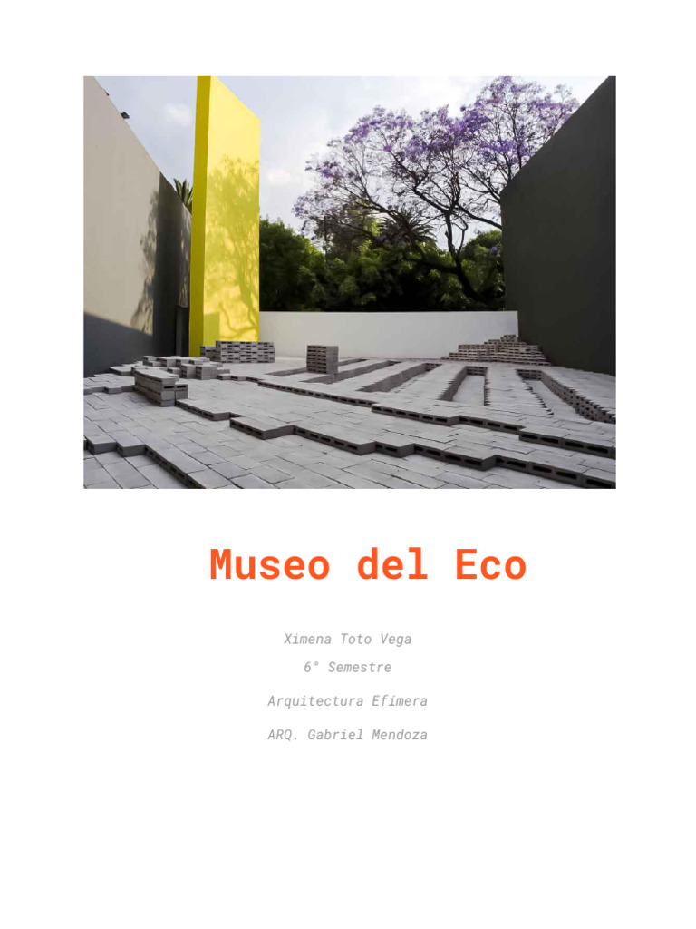 Museo Del Eco | PDF