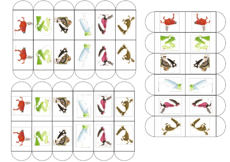 Pions Jeu Petits Loups | PDF