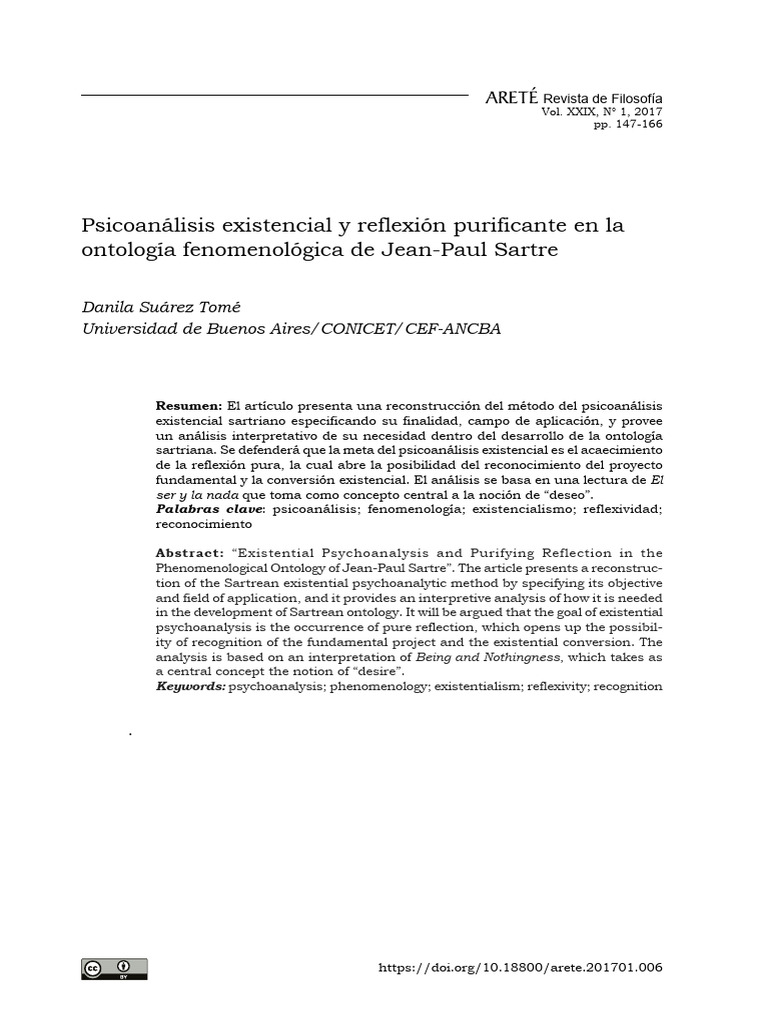 Psicoanálisis Existencial | PDF | Existencialismo | Ontología