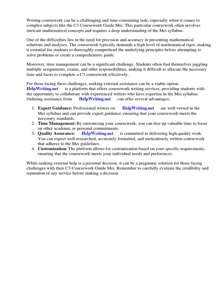 c3 Coursework Guide Mei | PDF | Numerical Analysis | Mathematics