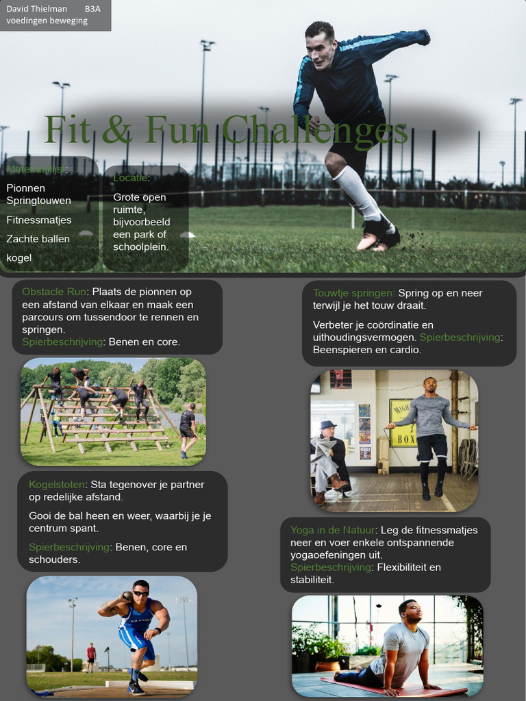 Buitenactiviteit David Thielman | PDF