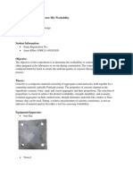 Workability Test (Slump Test) Lab Report | PDF | Concrete | Building ...