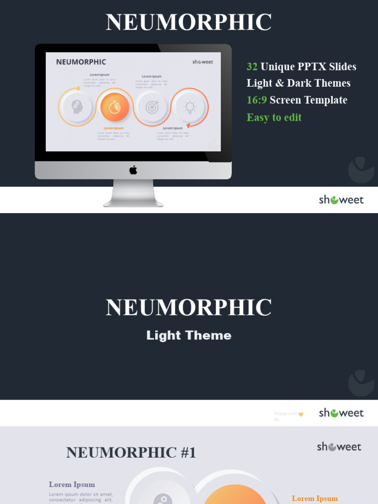 Neumorphic Diagrams Showeet | PDF
