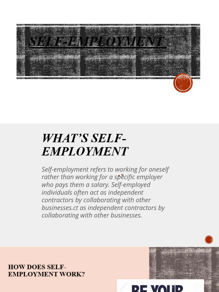 Presentation Copy | PDF | Employment | Sole Proprietorship
