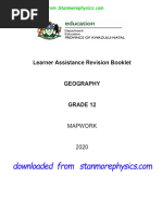 2 PPT Geography Grade 12 Mapwork Calculations | PDF