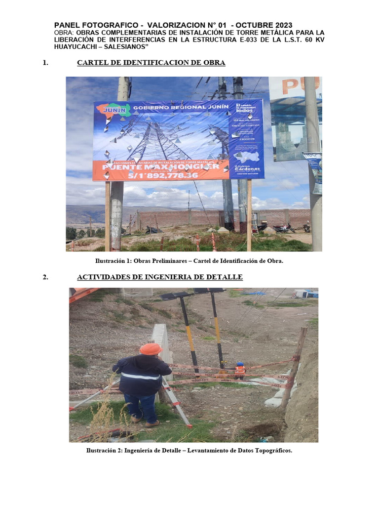 Panel Fotografico Octubre LST | PDF