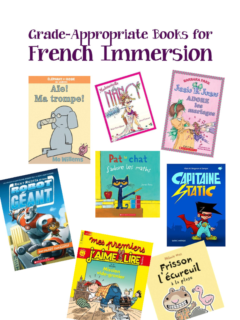 Books French Immersion Grade 3 PDF | PDF