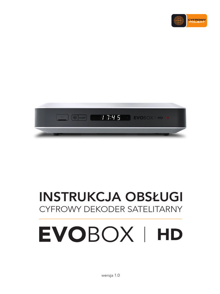EVOBOX HD Instrukcja Internet | PDF