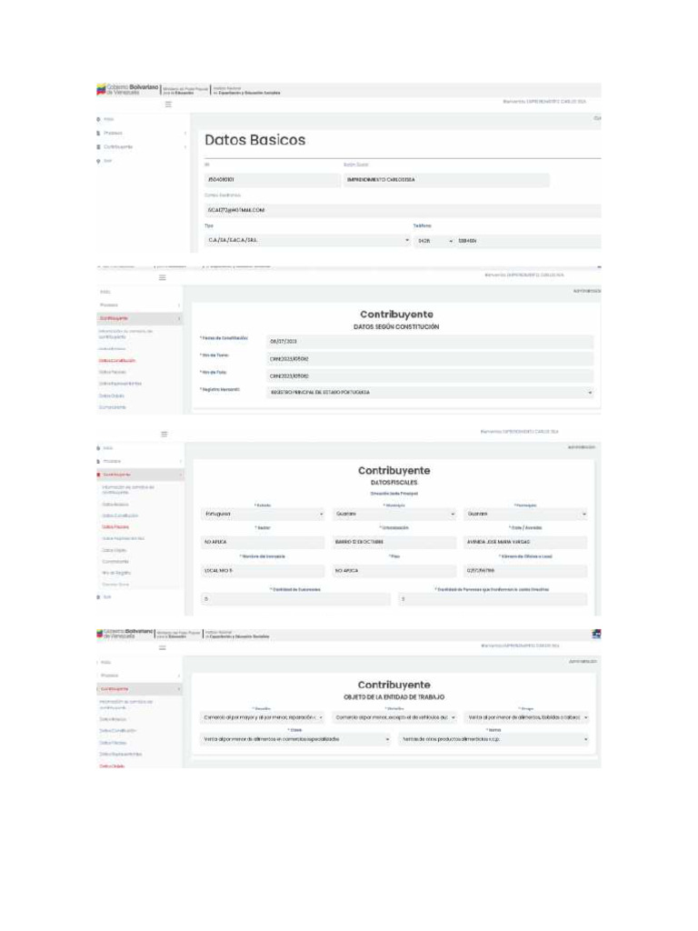 Anexos de Error Involuntario Emprendimiento Carlos Isea | PDF