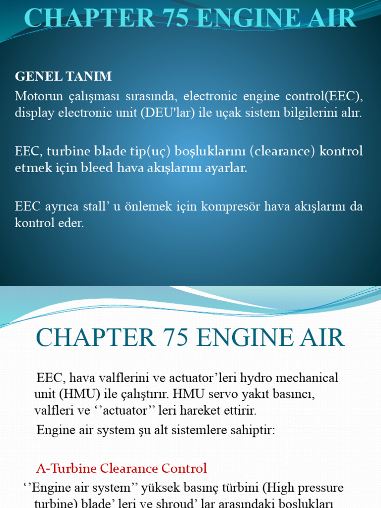 Chapter 75 Engine Air | PDF