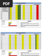 Cadeno de Chamada EBD | PDF
