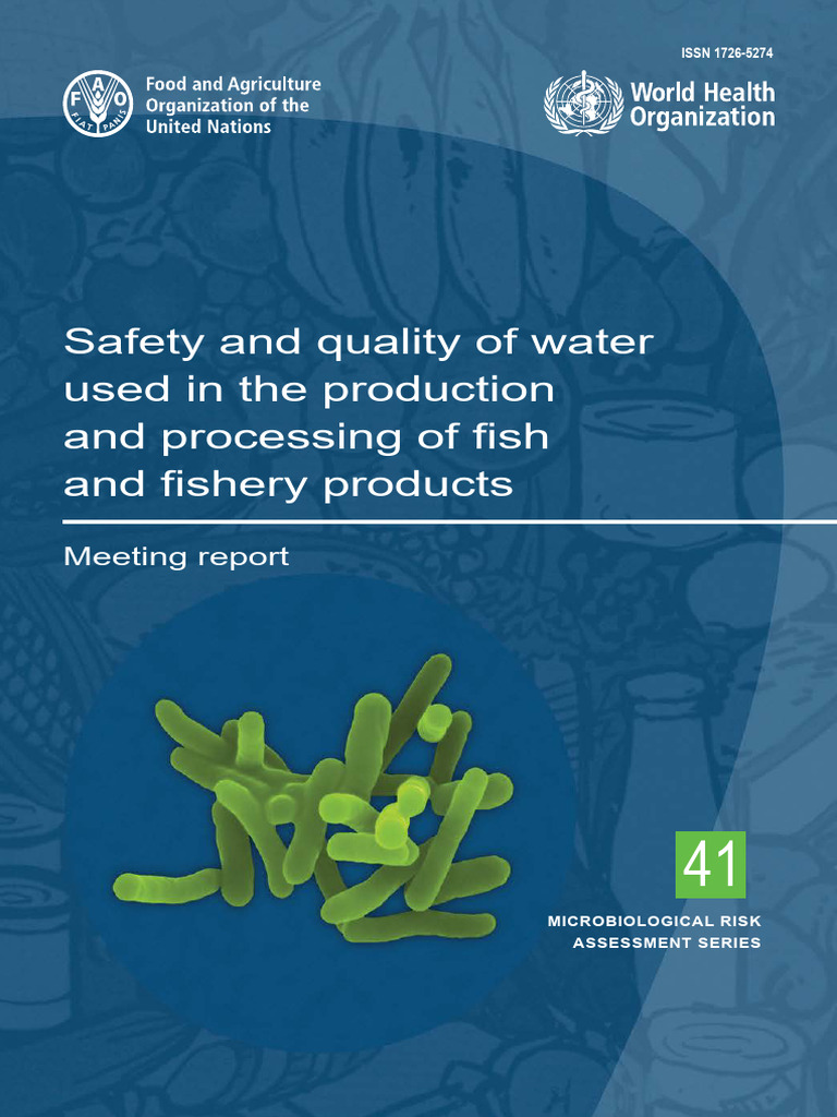 Safety and Quality of Water Used in The Production and Processing of Fish | PDF | Water | Hazard ...
