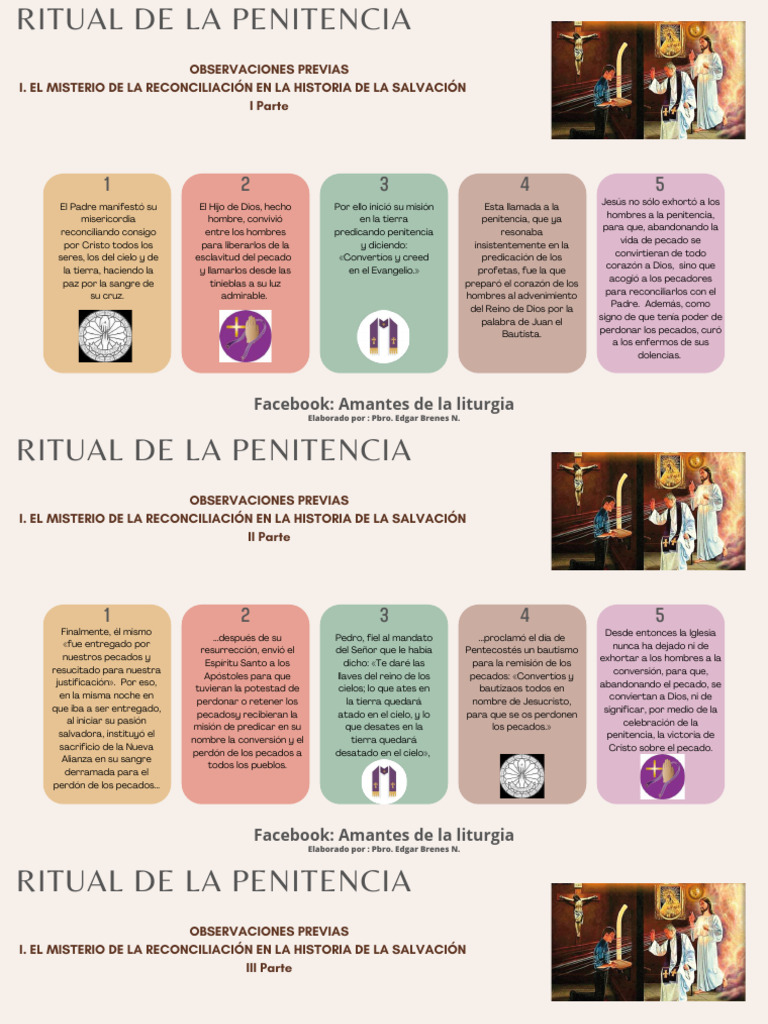 Ritual Penitencia Imagenes Completo | PDF | Iglesia Católica | Cristo ...