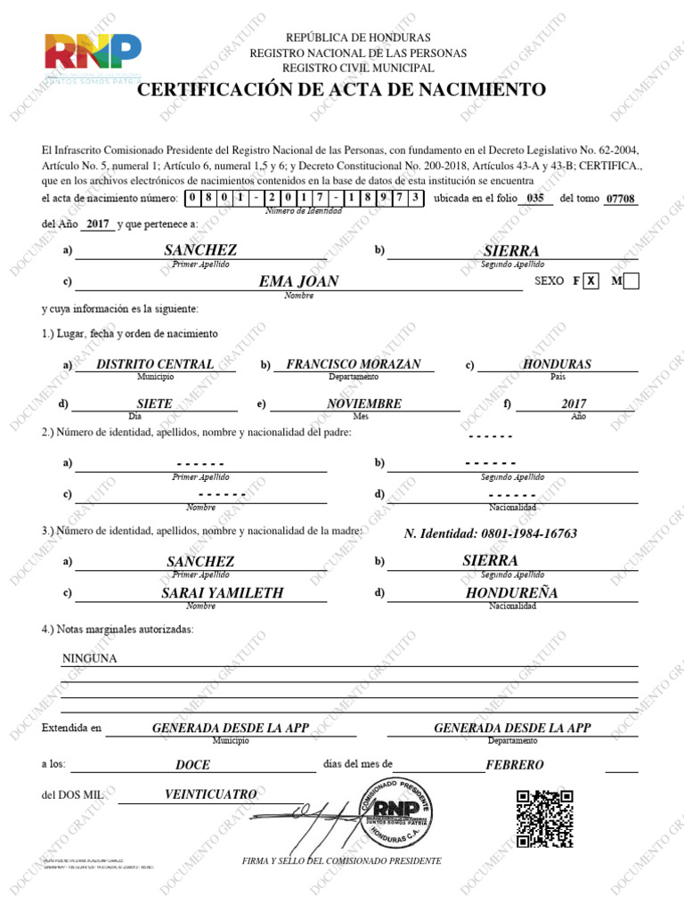 SIN RNP Acta Nac 25-20240212 154751 | PDF | Gobierno