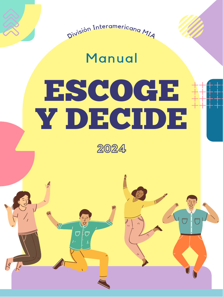 Manual Escoge y Decide 2024 | PDF | Drogas | La dependencia de sustancias
